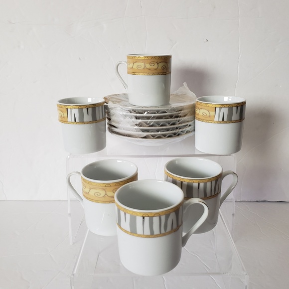 Alpine Cuisine | Dining | Alpine Cuisine 2 Pc Coffee Set Fine Porcelain ...